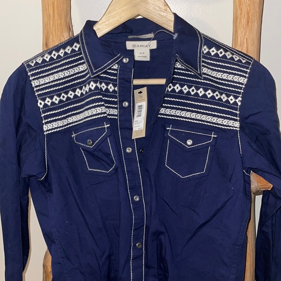 Ariat | Tops | Nwt Ariat Western Tribal Shirt | Poshmark